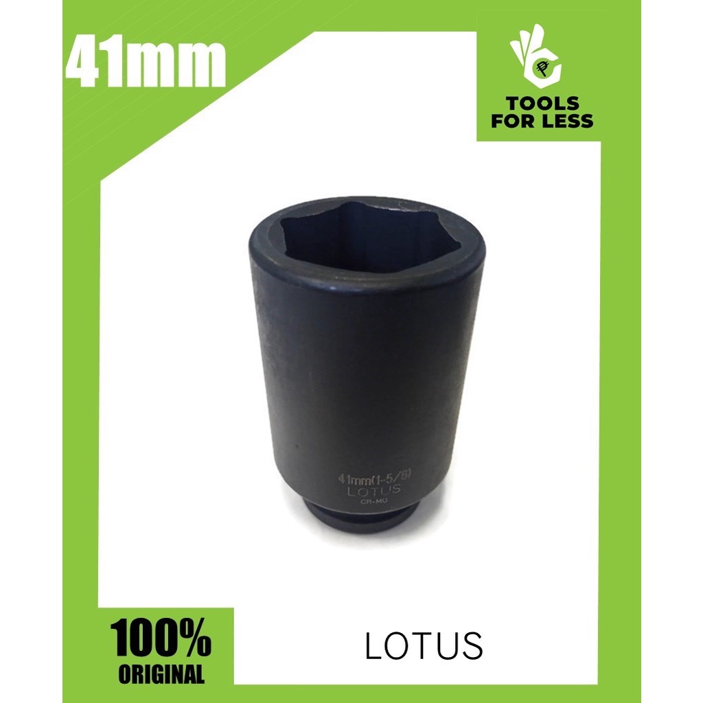 Lotus 3/4" Dr Deep Impact Socket Wrench 6pts. 41mm | Shopee Philippines