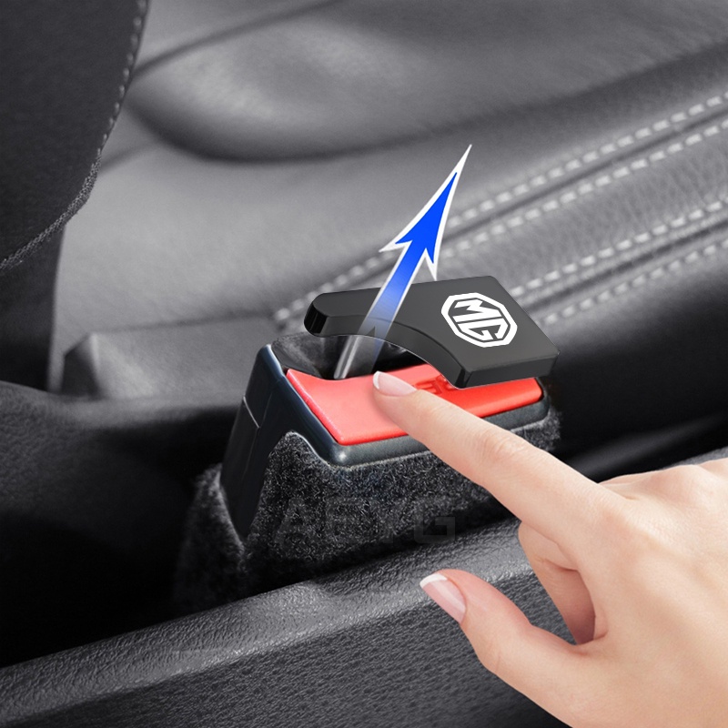 Zinc Alloy Car Safety Seat Belt Buckle Hidden Clip for MG hs zs ep MG5 ...