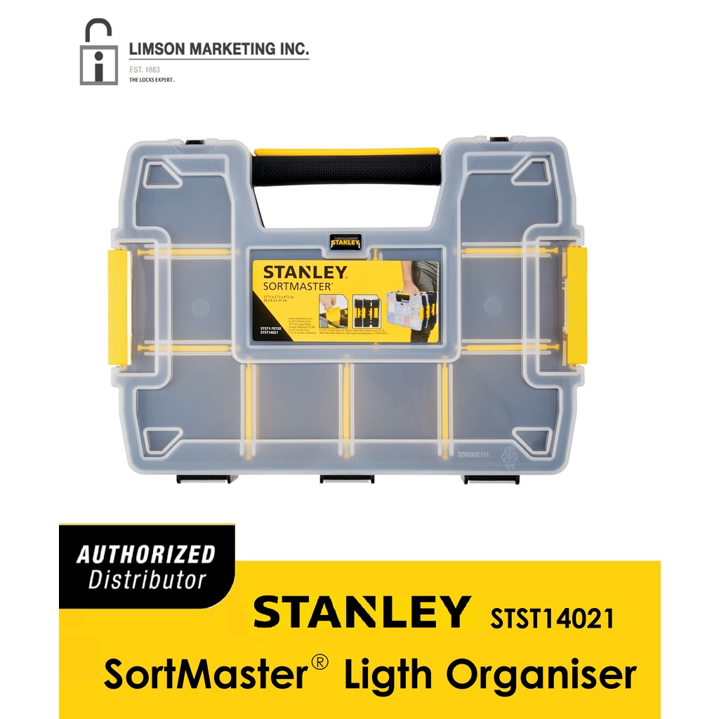 STANLEY STST14021 SORTMASTER LIGHT ORGANIZER | Shopee Philippines