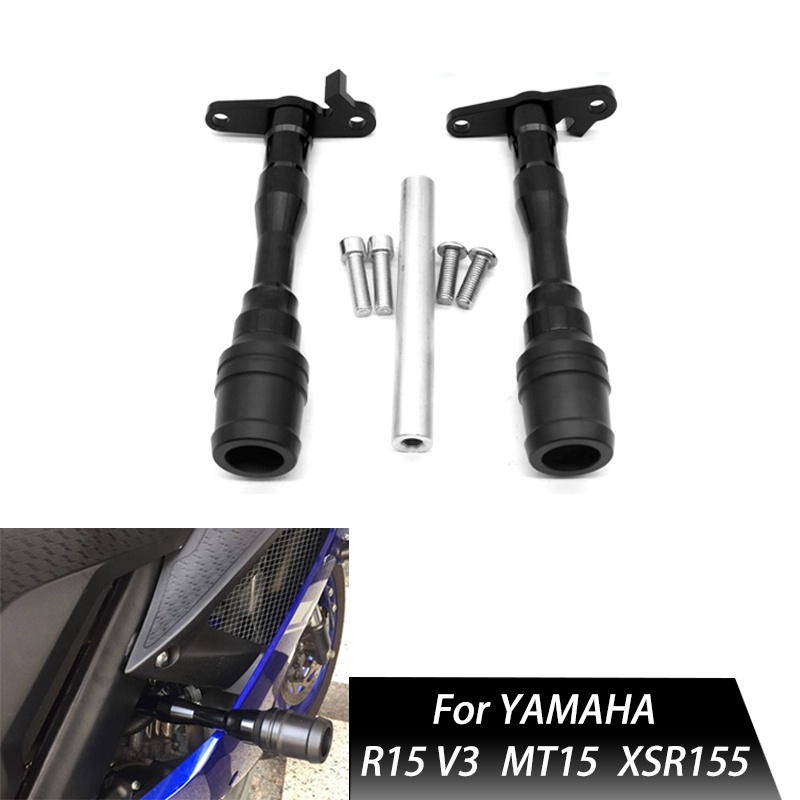 Motorcycle CNC For Yamaha MT15 XSR155 R15 V3 Frame Slider Crash Guard ...