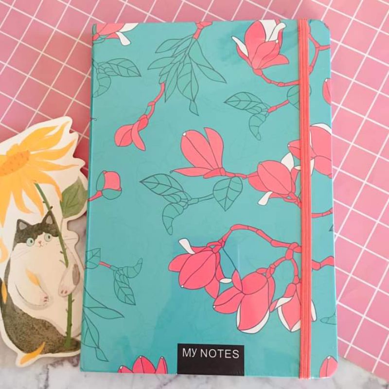 Standard notebook leaves design book | Shopee Philippines