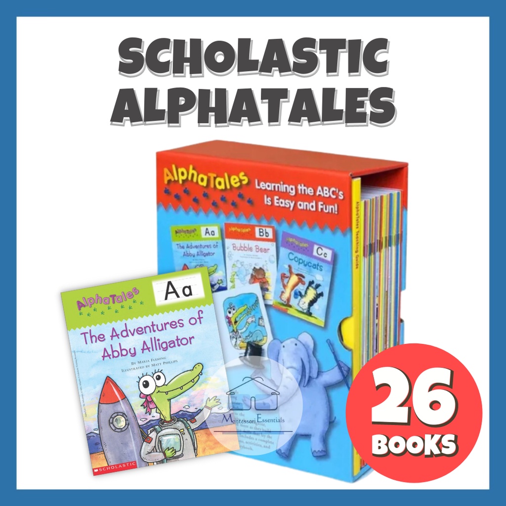 Scholastic Alphatales - Learn ABC Alphabets Book | Shopee Philippines