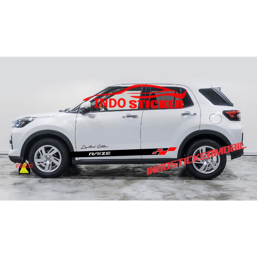 Toyota RAIZE Car STICKER STICKER RAIZE DAIHATSU ROCKY CUSTOM TEXT ...