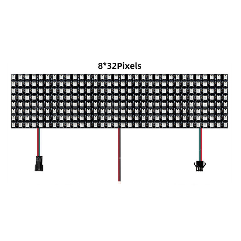 DC5V WS2812B WS2812IC RGB LED Digital Flexible Individually Addressable ...