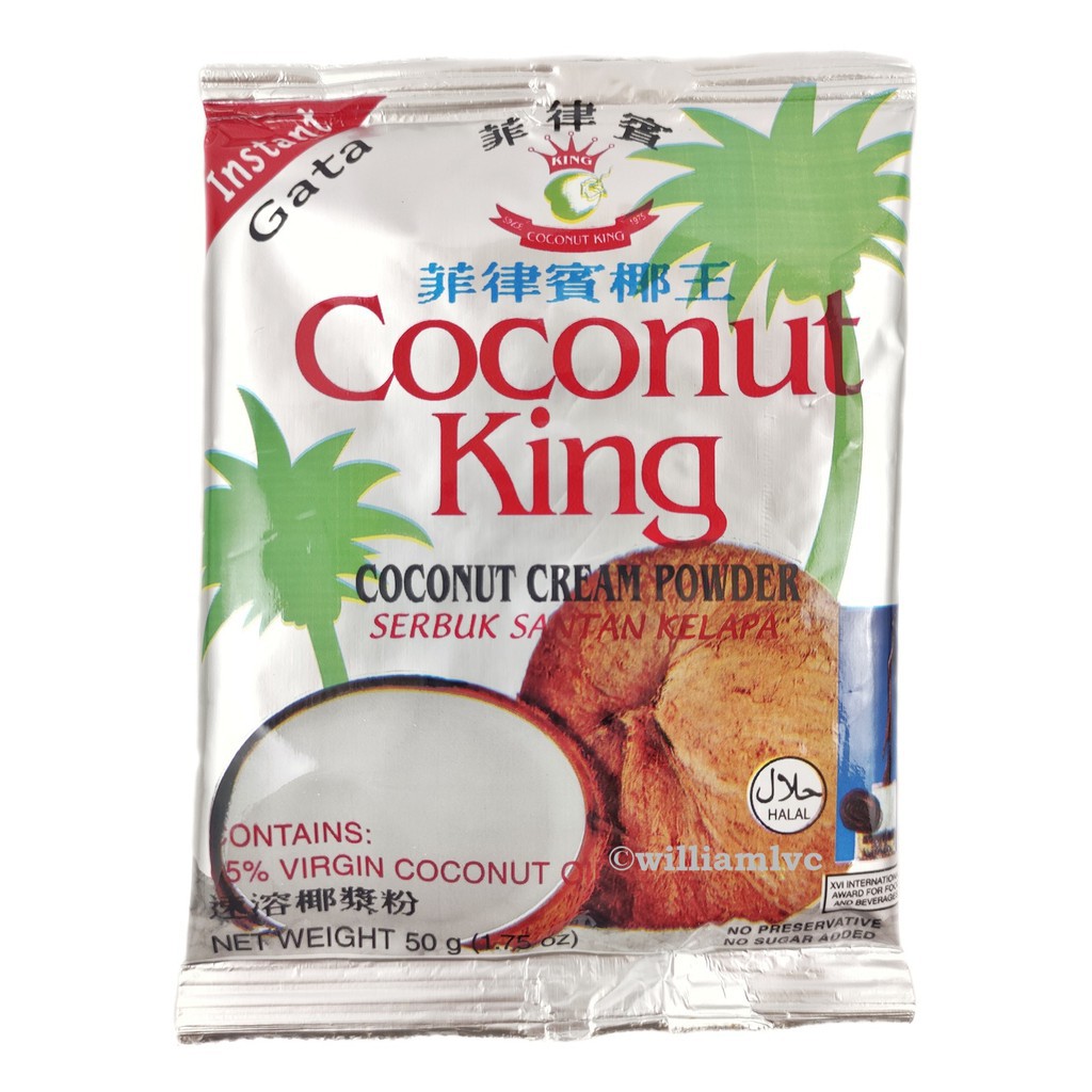 Coconut King Coconut Cream Powder 50g | Shopee Philippines