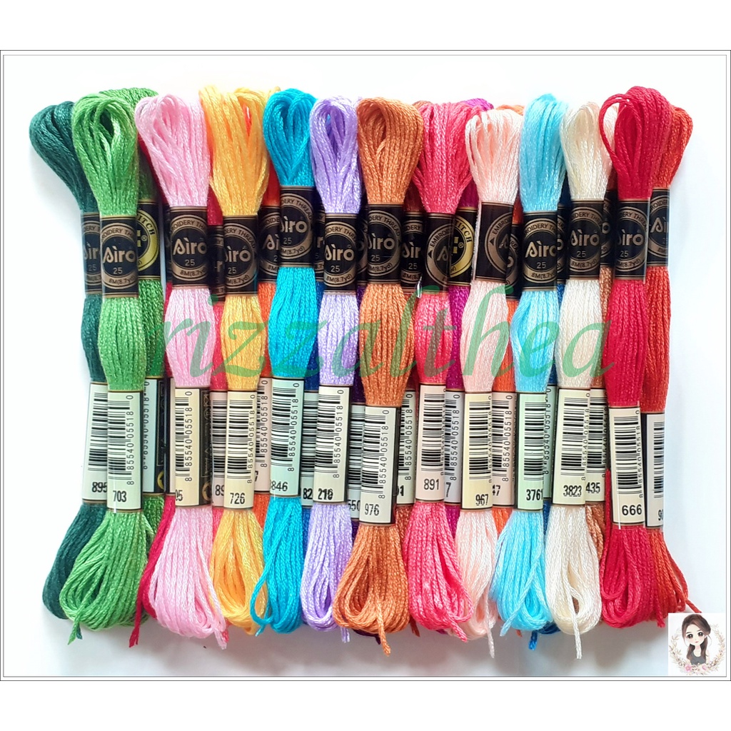 00 Cross Stitch Threads | Shopee Philippines