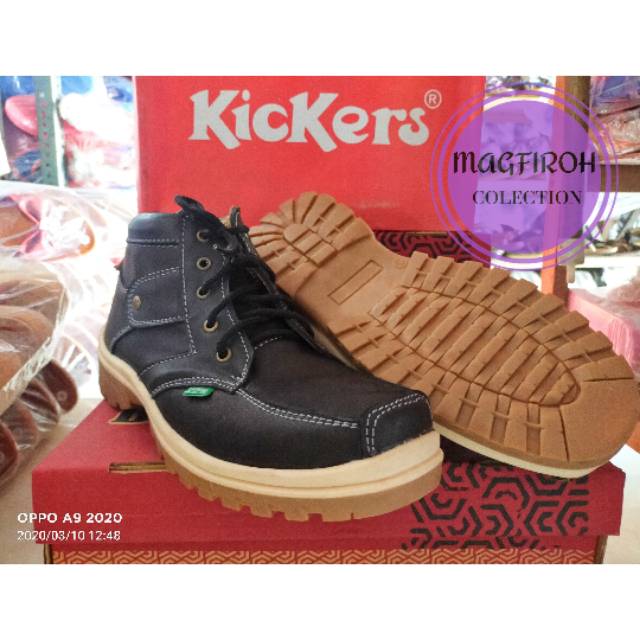 Kickers shoes safety shoes work shoes leather shoes | Shopee Philippines