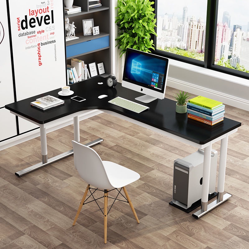 【New product】【Free Shipping】Simple Corner Computer Table Domestic L ...