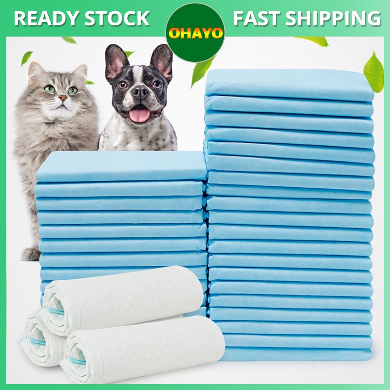 50PCS/100PCS Dog Pee Training Pad Disposable Cat Dog Pee Training Pad ...