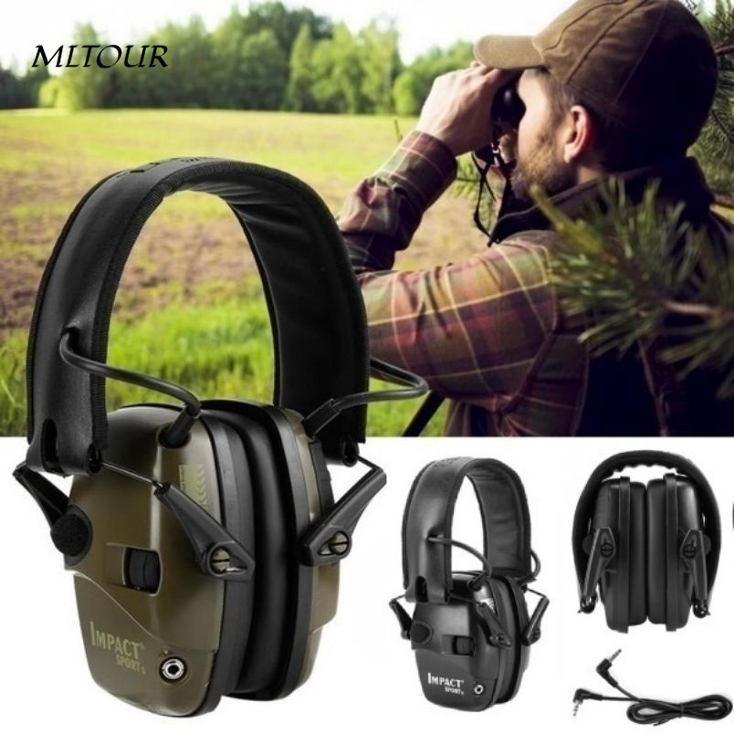 Electronic silencer ear protection sports shooting impact sports ...
