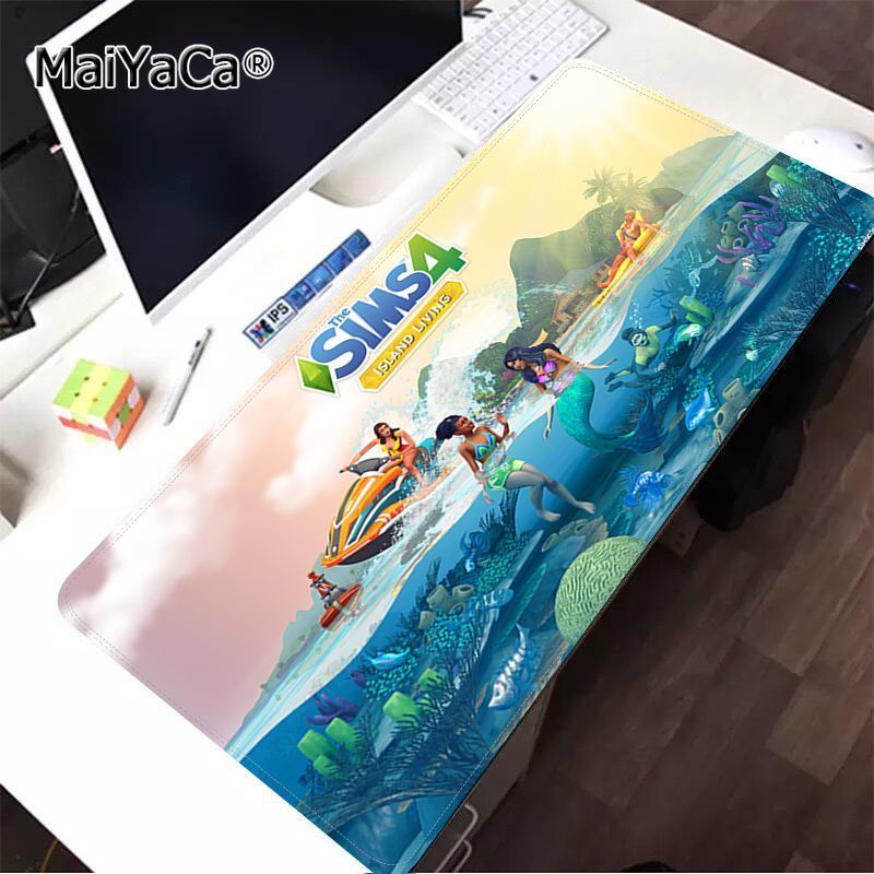 The Sims 4 Non-slip Lockedge Gaming Laptop Computer Desk Mat Mouse Pad ...