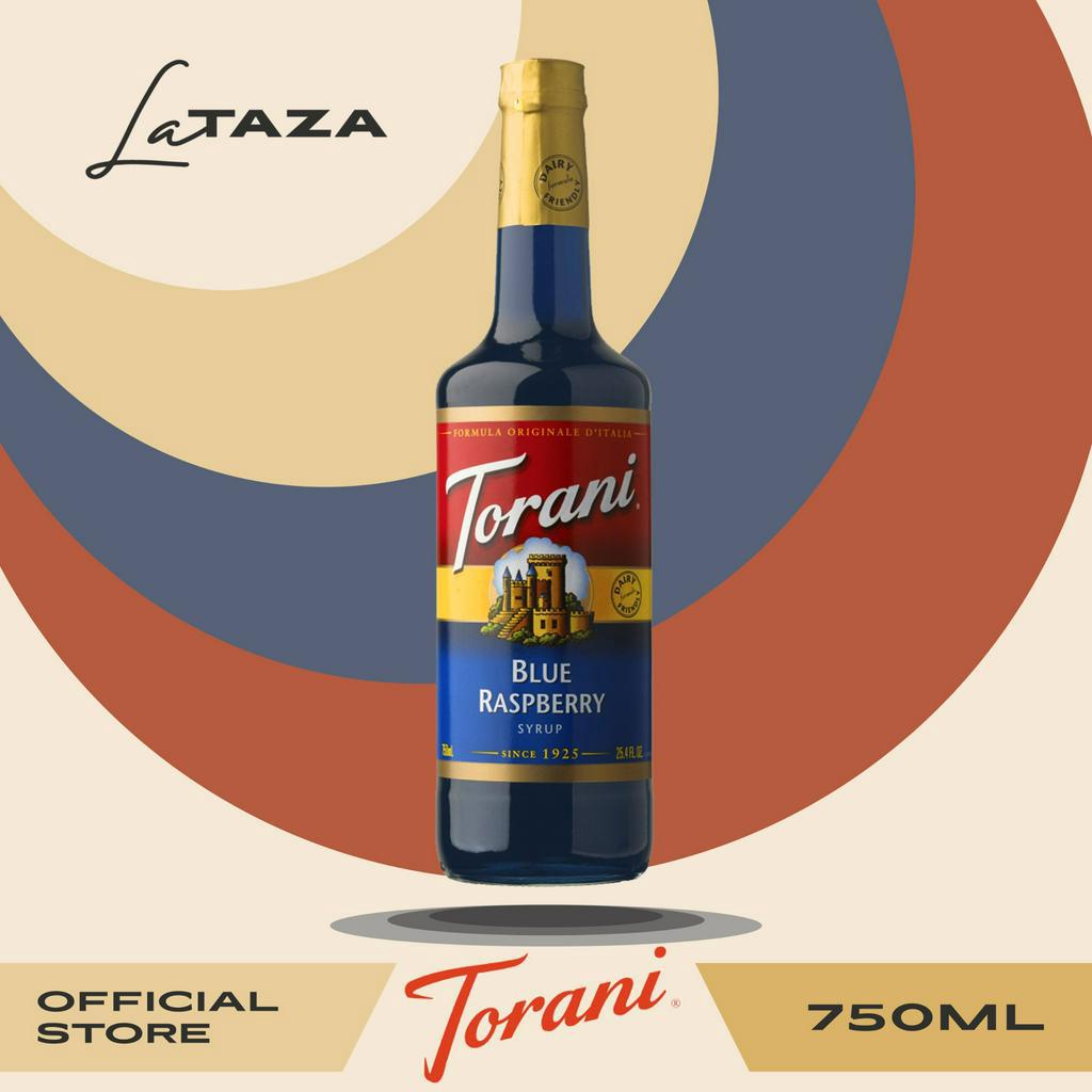 Torani Blue Raspberry Syrup (750ml) | Shopee Philippines