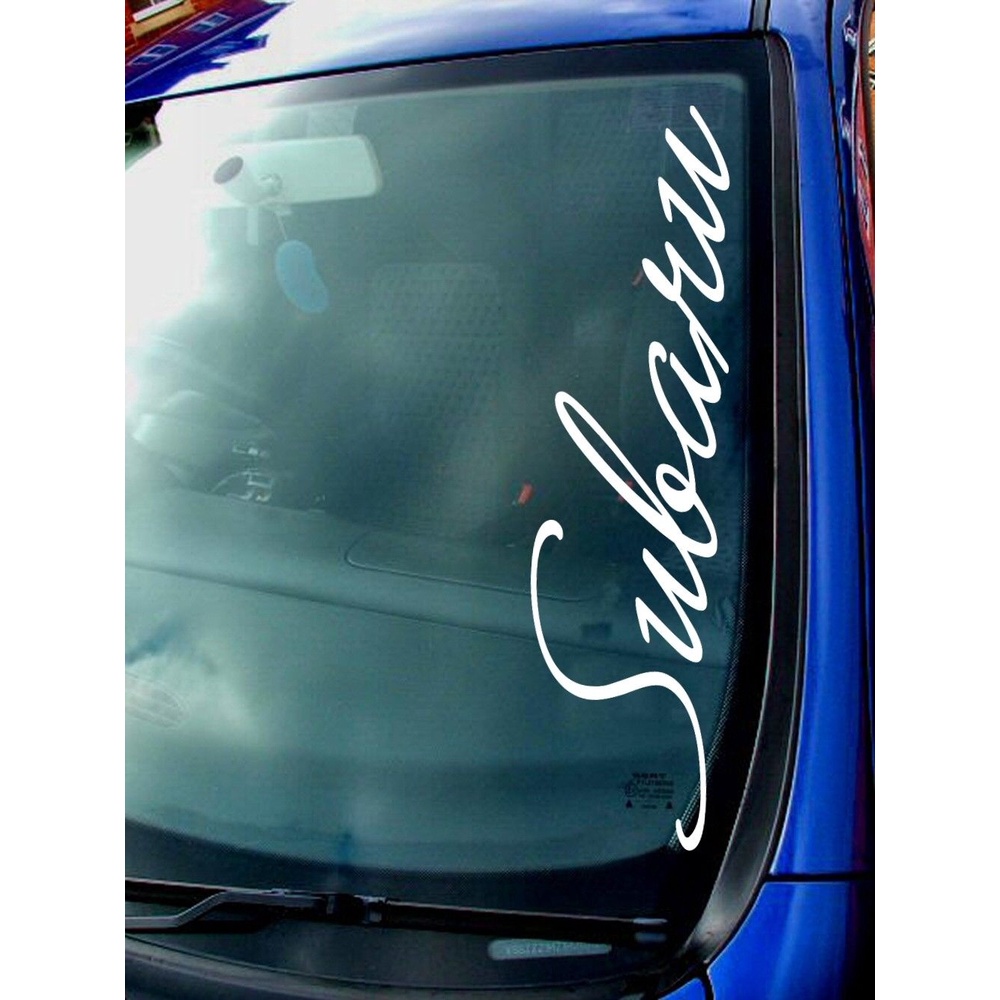 Subaru Signature Style Car Window Windscreen Small - Large Sticker ...
