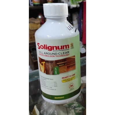 Solignum All Around Clear Paintable 1 liter Wood Preservatives Anti ...