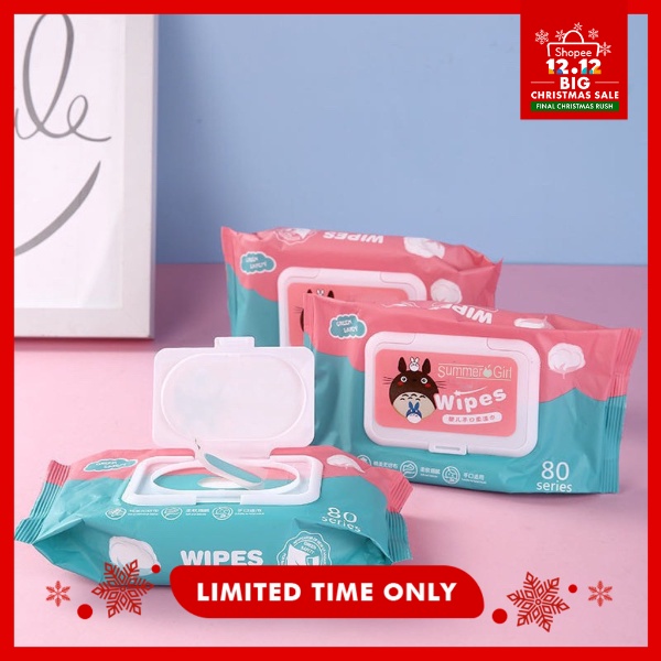 Baby Wipes 10 pulls per pack Mini wipes Easy to carry available ...