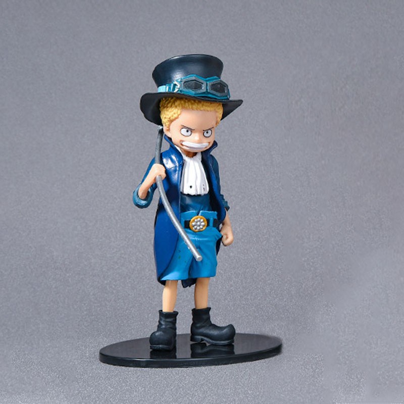 One Piece Puppet Anime Handmade Luffy Sabo Essan Sauron Model Doll Cake ...