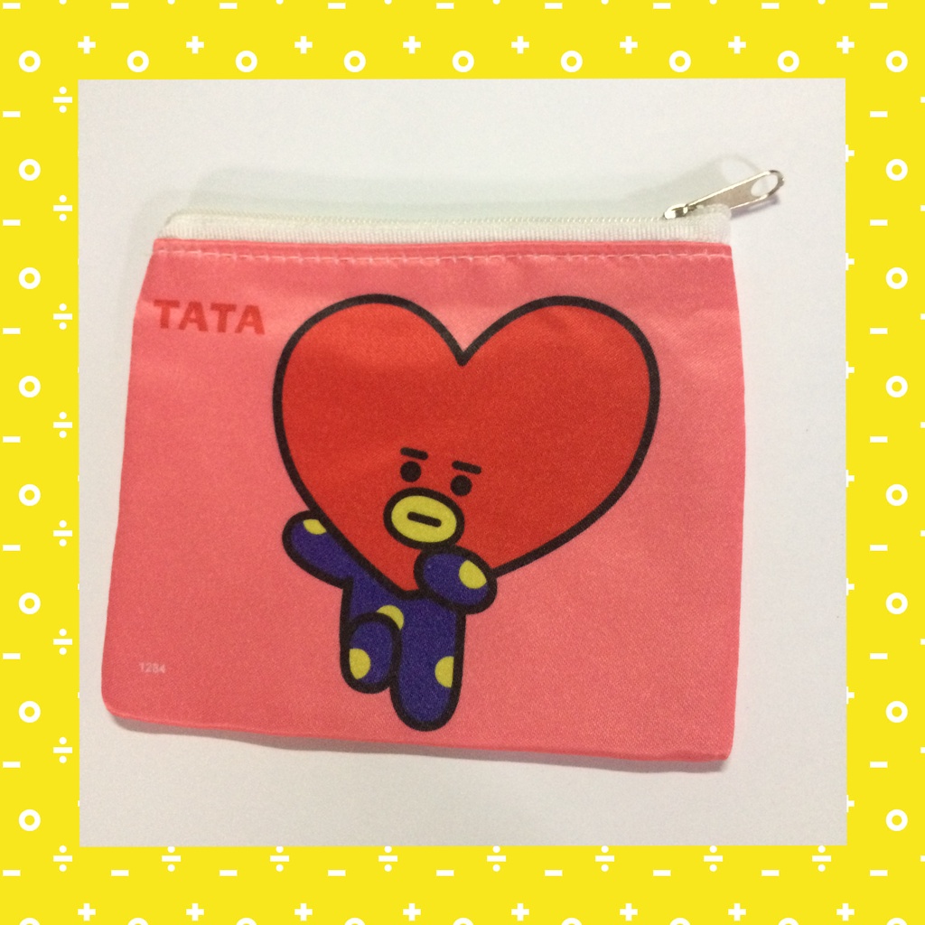 BT21 Wallet BTS Character Purse Coin Holder | Shopee Philippines