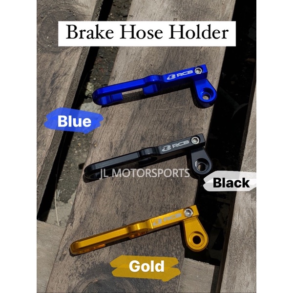 RCB Brake Hose Holder ( Blue / Black / Gold ) Universal | Shopee ...