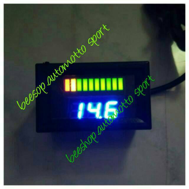 Dual Display Digital Voltmeter - Volt + Level Bar | Shopee Philippines