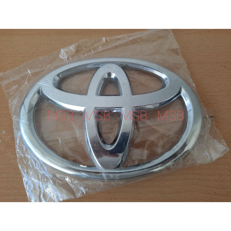 TOYOTA LOGO EMBLEM Front Grille Fortuner | Shopee Philippines