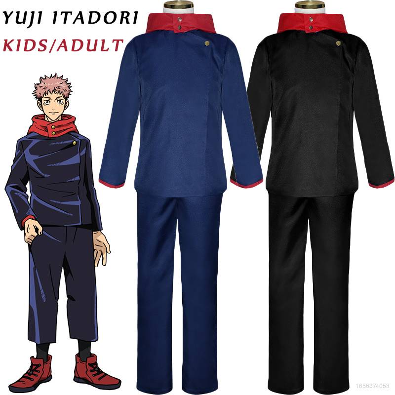 YYDS Adult / Kids Jujutsu Kaisen - Yuji Itadori Cosplay Costume Set ...