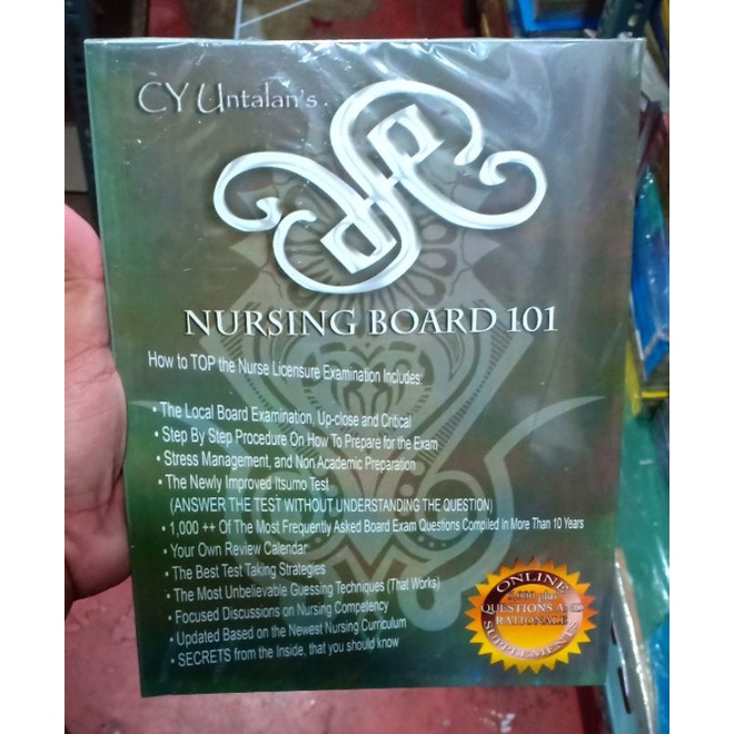 Cy's Untalan's Nursing Board 101 | Shopee Philippines