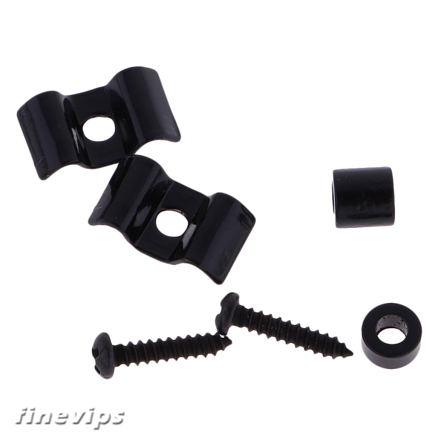 2Pieces Electric Guitar Parts Roller String Retainer Mounting Tree Guide for Electric Guitar ...
