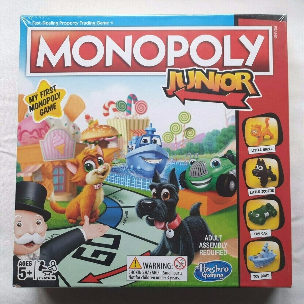 Monopoly Junior Hasbro Game "new & sealed" | Shopee Philippines