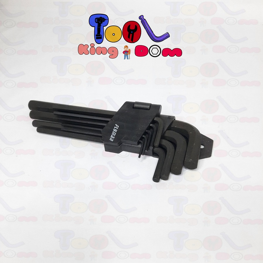 FLYMAN ORIGINAL 9 Pcs. Allen Wrench Set (HEX KEYS) | Shopee Philippines
