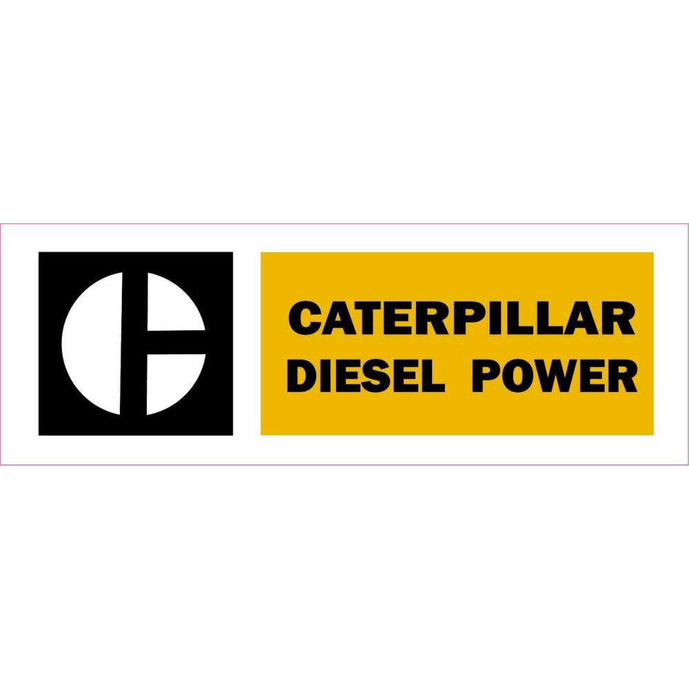 CAT Caterpillar Diesel Power Retro Vintage Vinyl Decal Sticker Truck ...