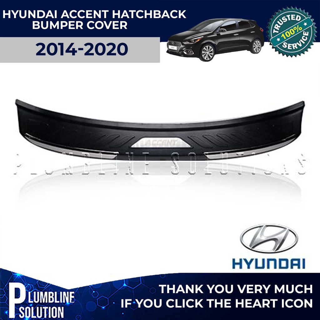 Hyundai Accent 2019 - 2022 Rear Bumper Cover / Rear Bumper Guard / Rear ...