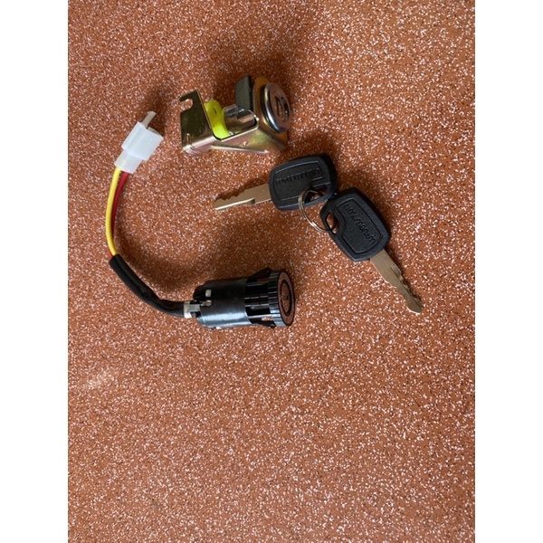 Zômer electric vehicle lock set (including electric lock and saddle ...