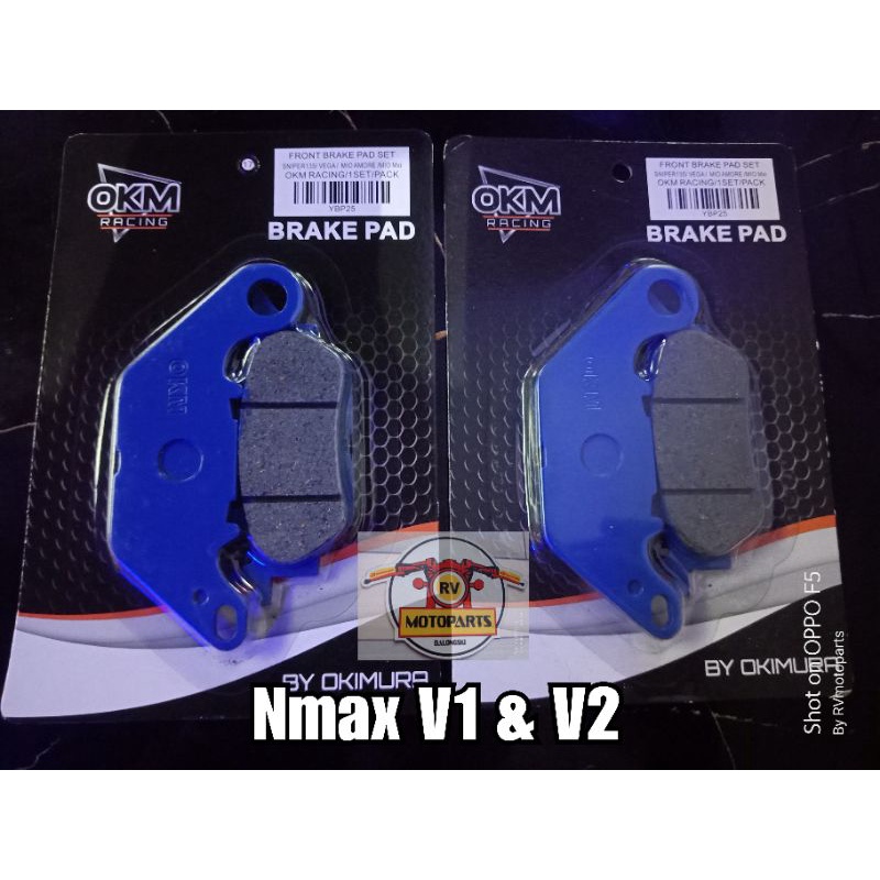OKM Racing Brake Pad Nmax V1 & V2 | Shopee Philippines