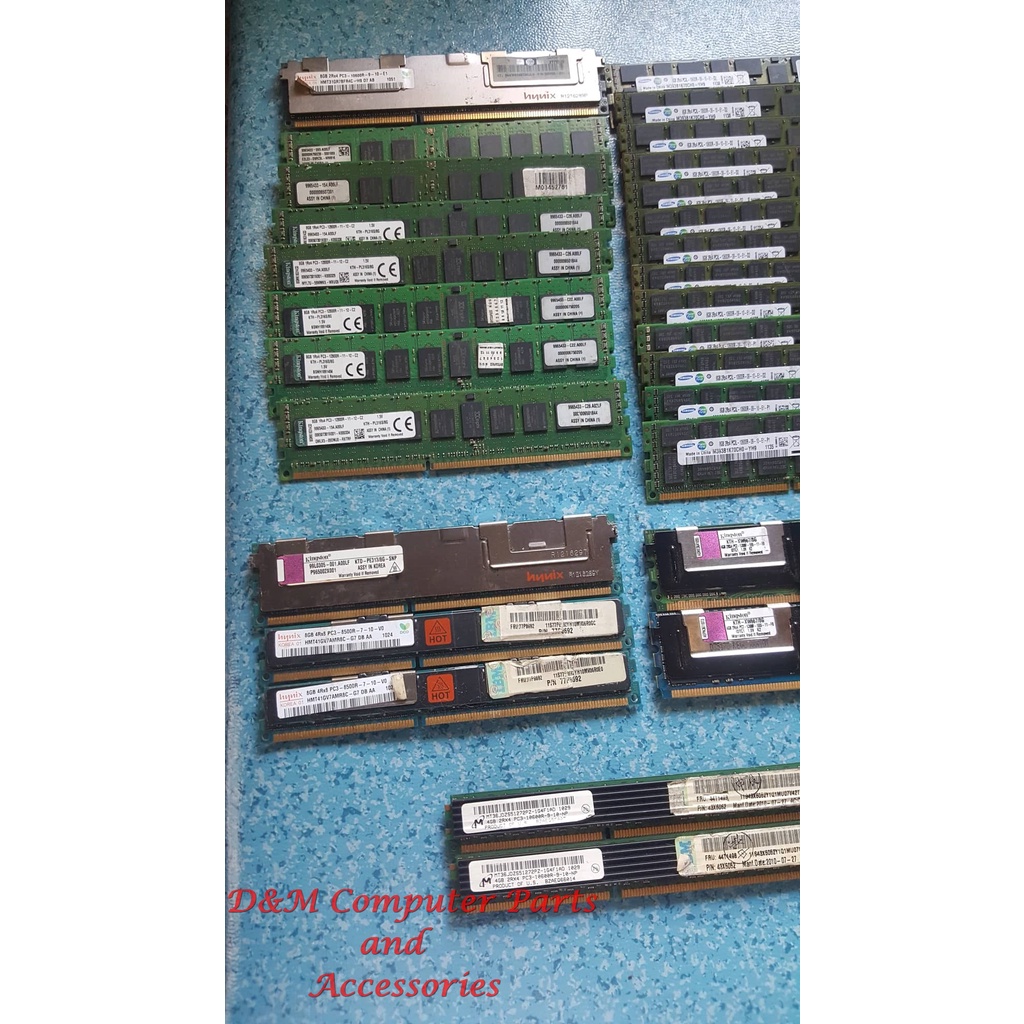 DDR3 SERVER TYPE RAM {16GB & 32GB}{2ND HAND}/ASSORTED BRAND | Shopee ...