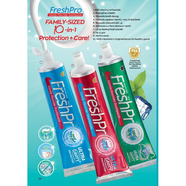 FRESH PRO TOOTHPASTE | Shopee Philippines