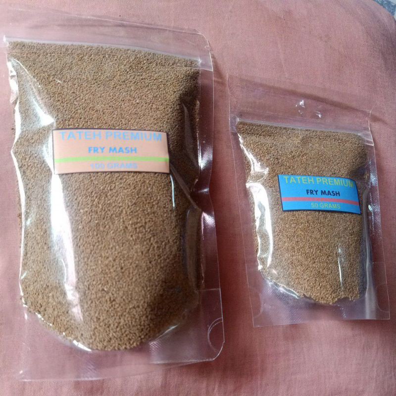 Tateh Fry Mash Fish Food (50/ 100 grams) | Shopee Philippines