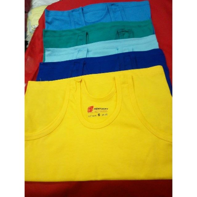 Kentucky sando color assorted color kids minimun of 6 pcs. | Shopee ...