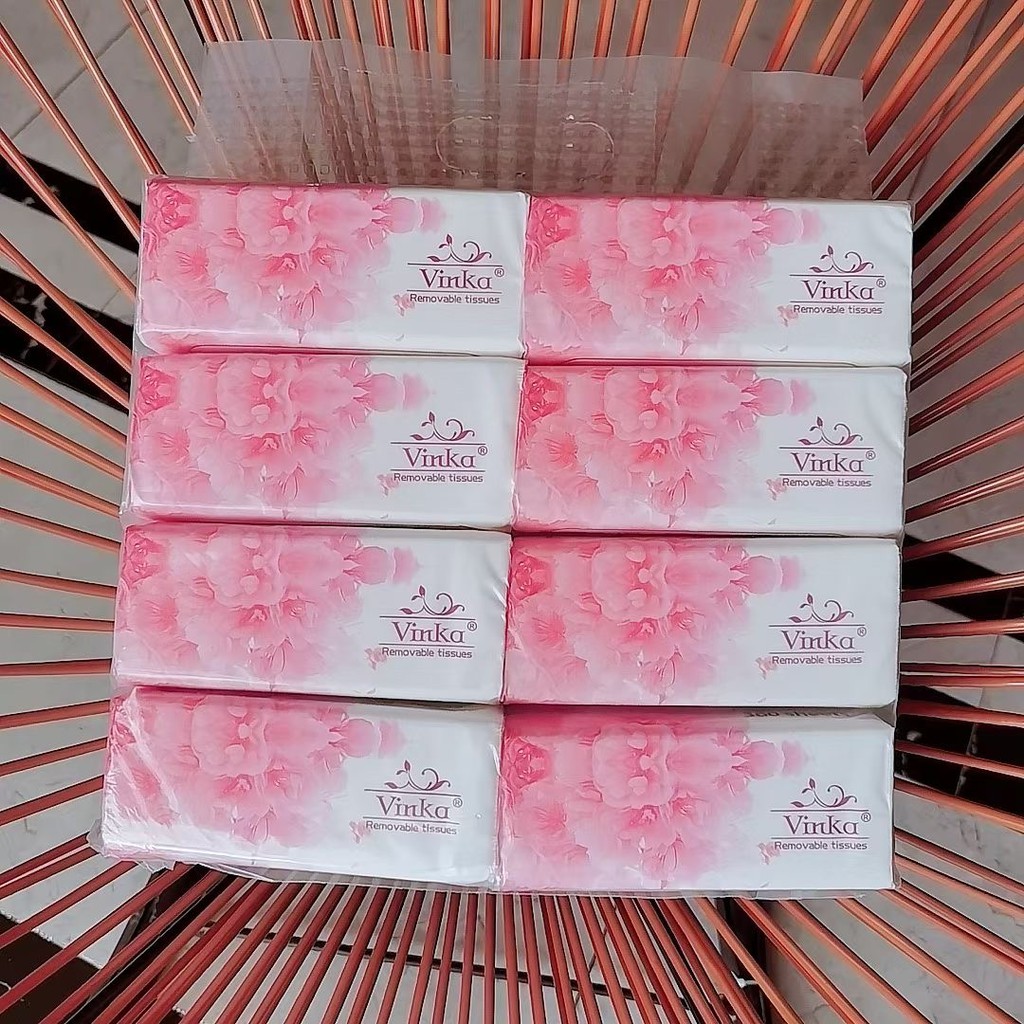 vinka Organic Facial Tissue 3 ply (360 sheets x 8 Packs) | Shopee ...