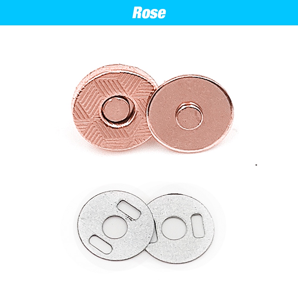 10pcs 14mm/18mm Magnetic Snap Fasteners Clasps Purse Snaps Magnet ...