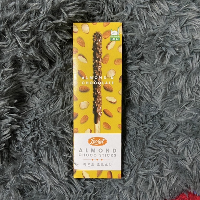 Lovint Almond Choco sticks Lovint Pocky, giant Almond flavor, chocolate ...