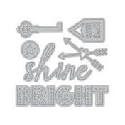 Recollections cutting Templates - die cut -SHINE BRIGHT | Shopee ...