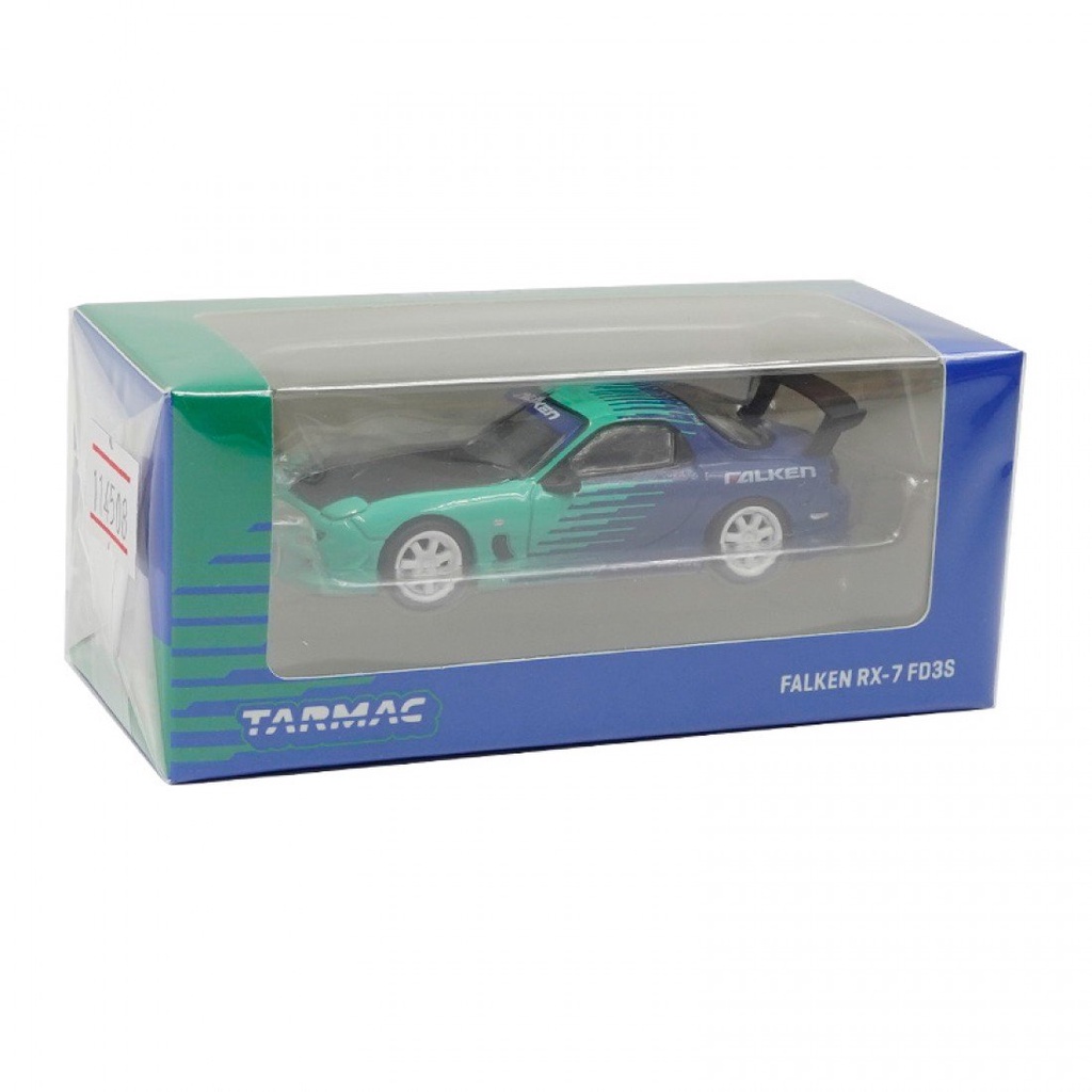 Tarmac Works T64G-TL022-FA 1/64 MAZDA RX-7 FD3S FALKEN DIECAST SCALE ...