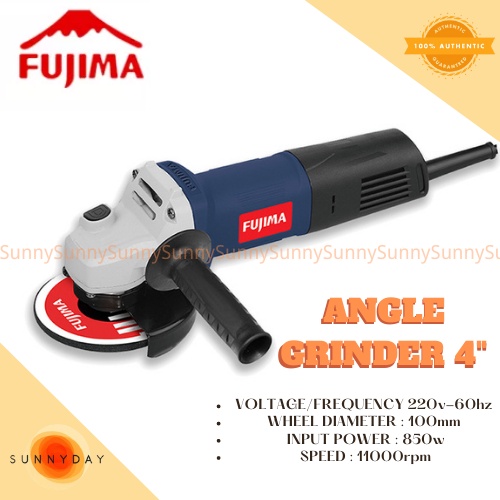 FUJIMA JAPAN ANGLE GRINDER FT-AG850 4" | Shopee Philippines