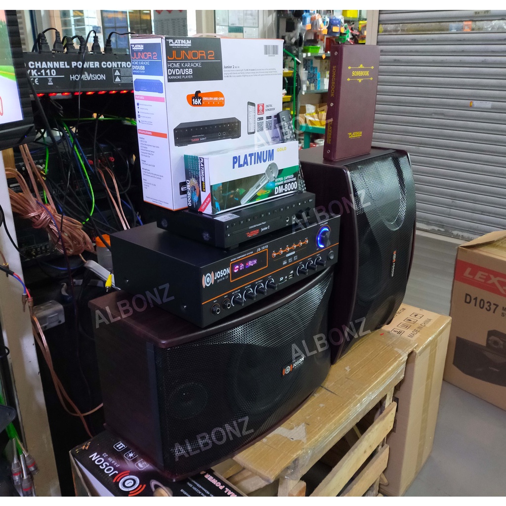 Videoke Set Joson JS-1010 + Platinum Junior 2 Karaoke Bundle | Shopee ...