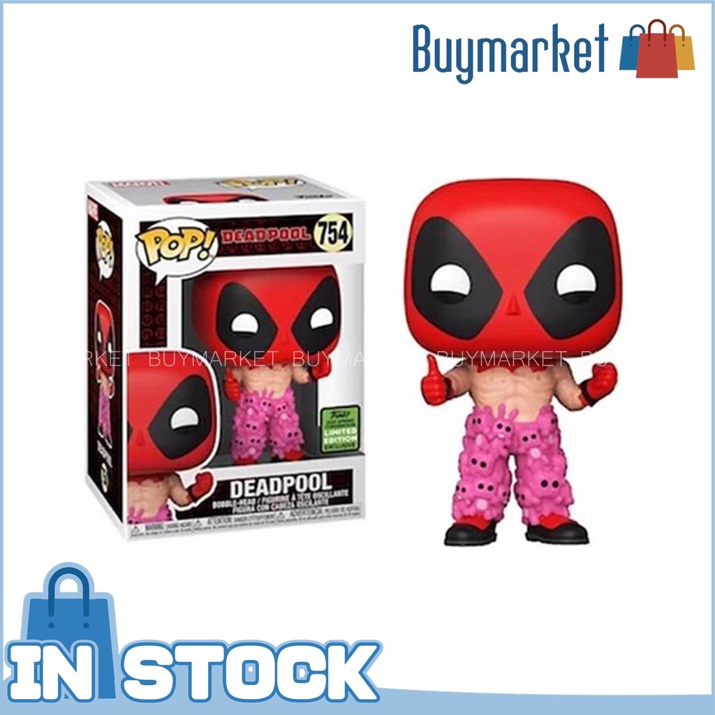[Original] Funko IE POP #754: Dead pool with Teddy Belt ECCC 2021 Excel ...