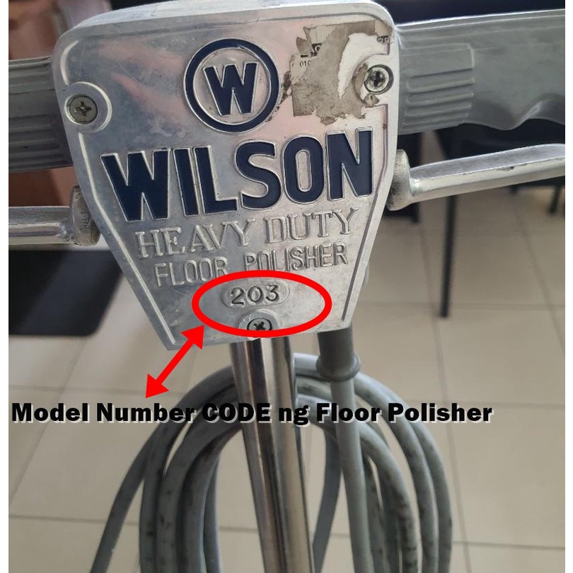 WILSON Floor Polisher Brush WITH Bracket Included (Cabo Negro) | Shopee ...