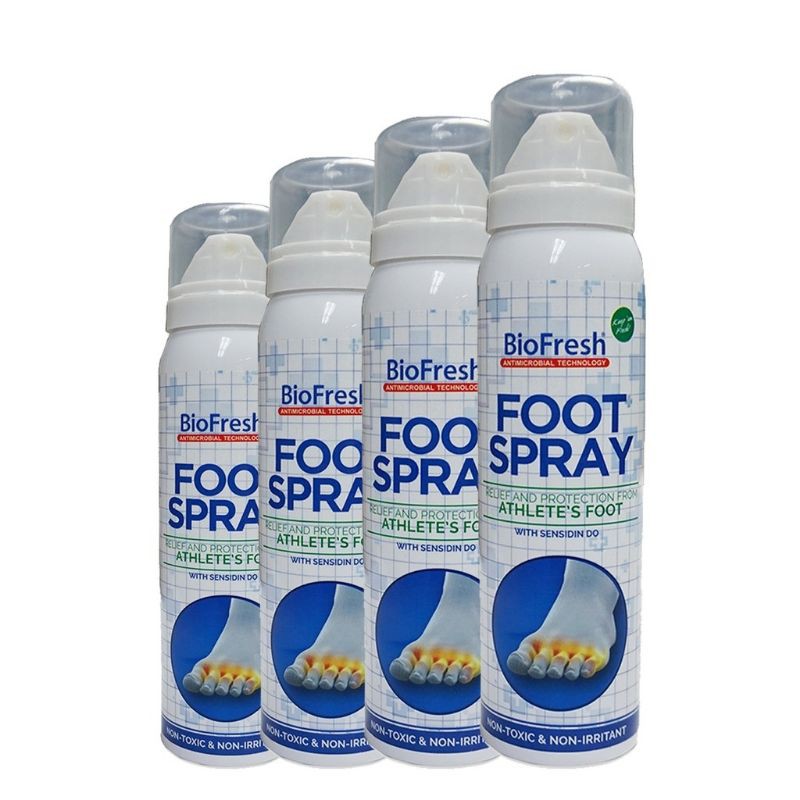 Biofresh FMATH Athlete's Antimicrobial Foot Spray 1 pc | Shopee Philippines