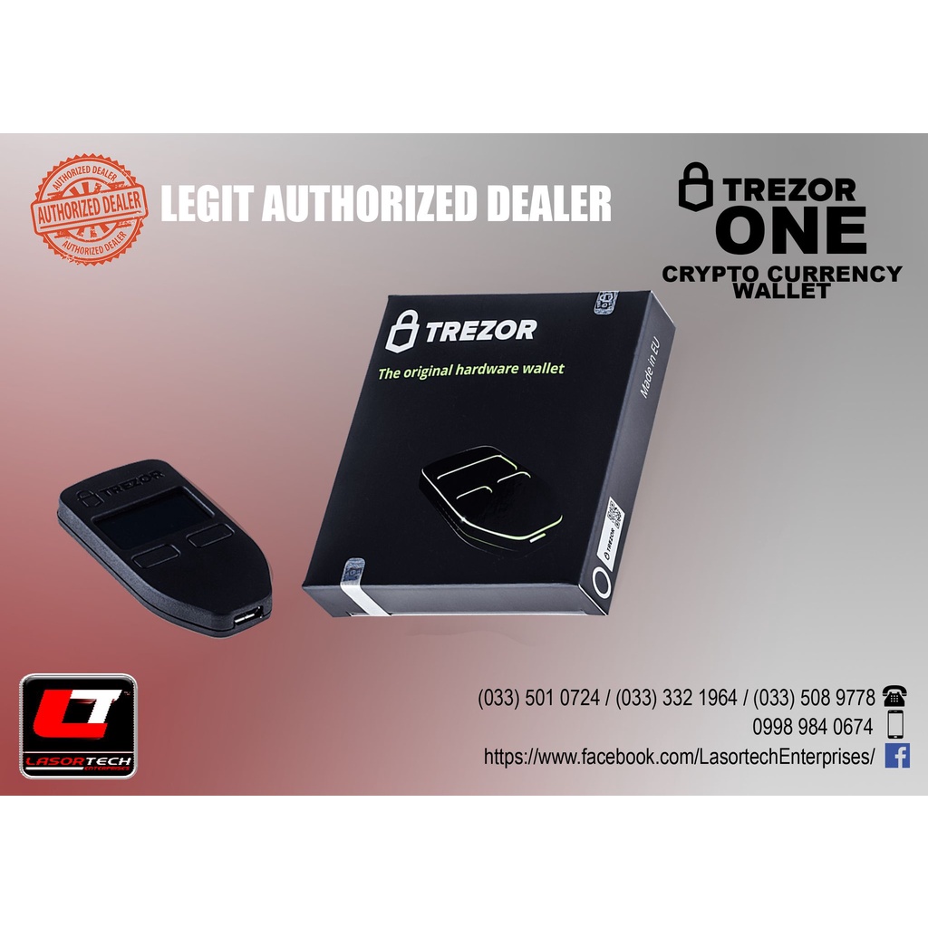 Trezor One Cryptocurrency Hardware Wallet | Shopee Philippines