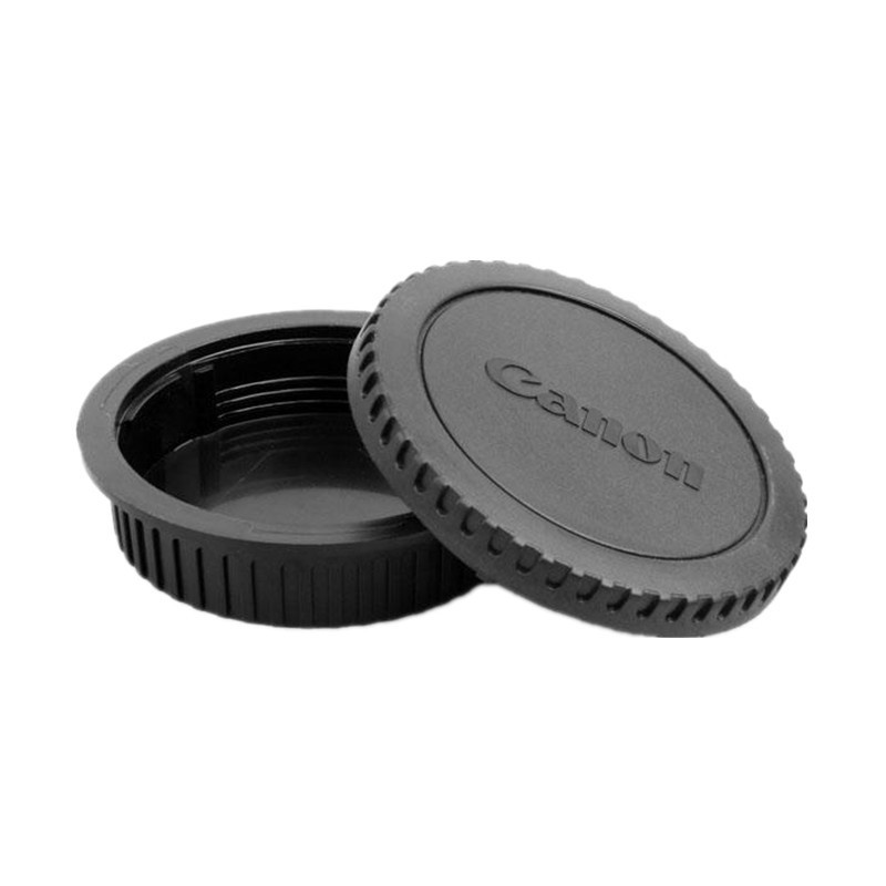 Camera Body Cap and Rear Lens Cover Cap for Canon EOS EF EF-S DSLR SLR ...