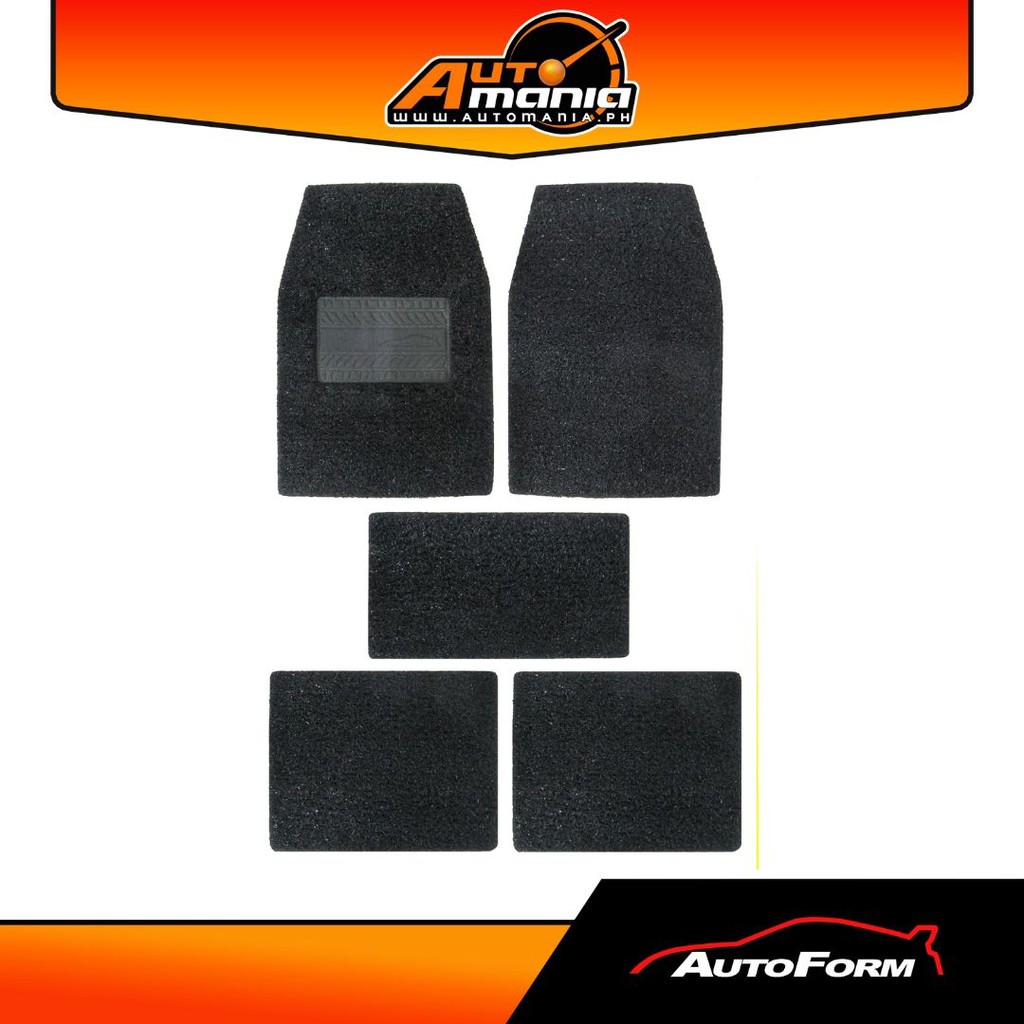 Autoform 5UKSM-BLK Knitted Spike Plastic Car Mat Black Not Rubber ...